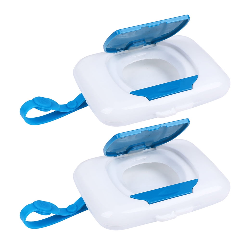 2 Pcs Outgoing Baby Mouth and Hand Wipes Box Portable Wet - Walmart.com
