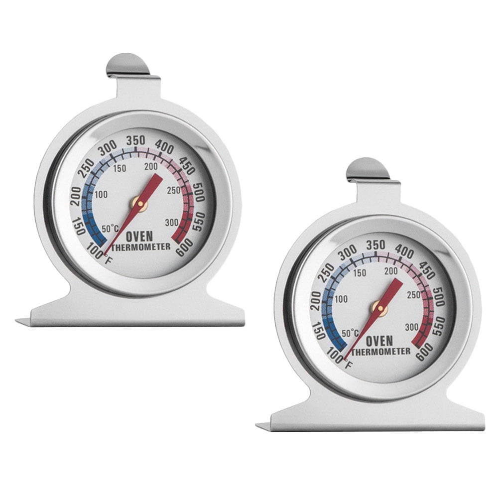 2 Pcs Oven Thermometer Digital Thermometer Stainless Steel Thermometers ...