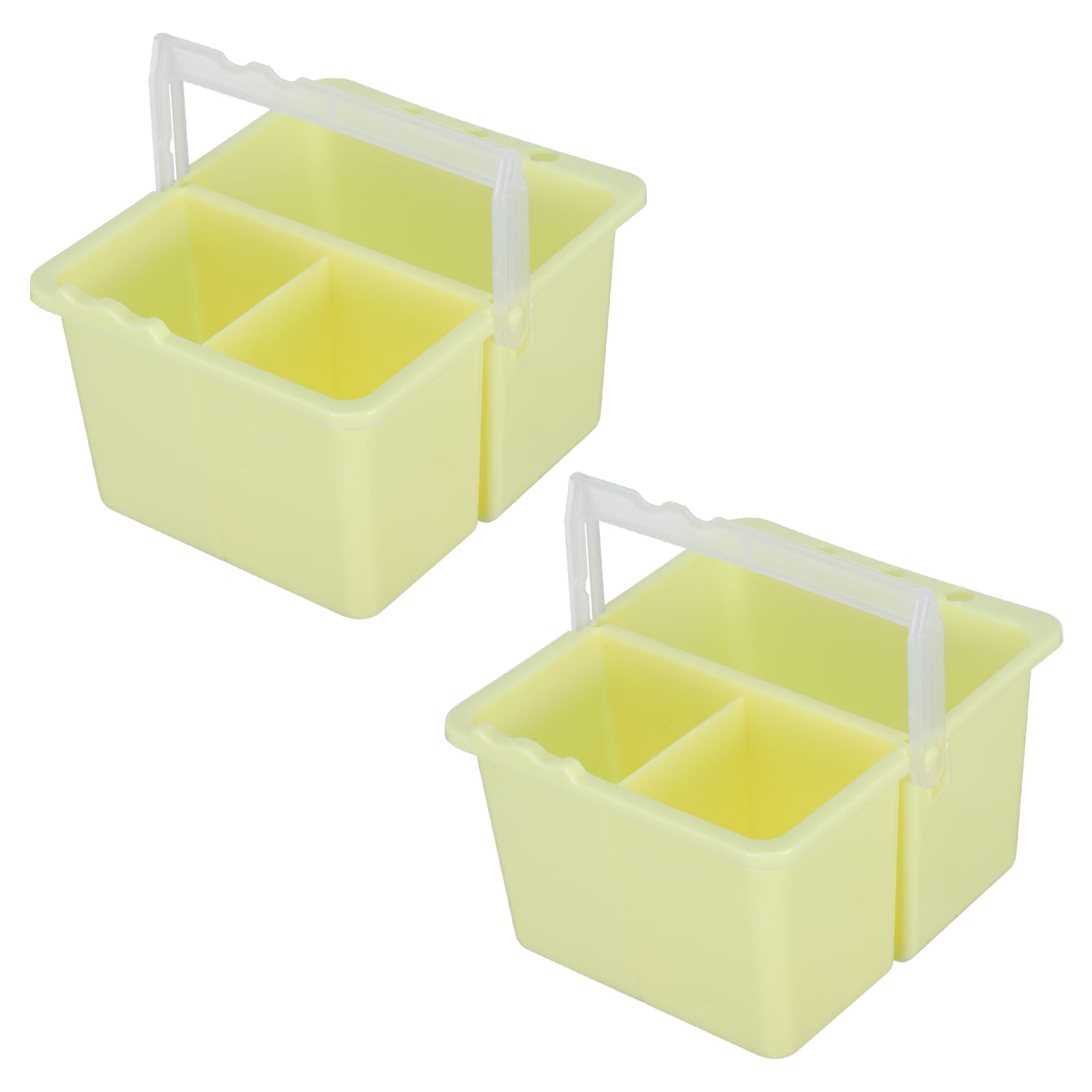 GAXIRE Watercolor Water Bucket Square Students Classroom 2Pack 3.7X4 ...