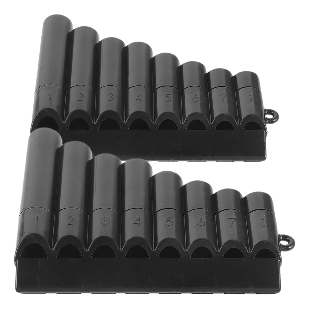 2 Pcs Panpipe Instrument Electric Flute Other Plastic Products Portable ...