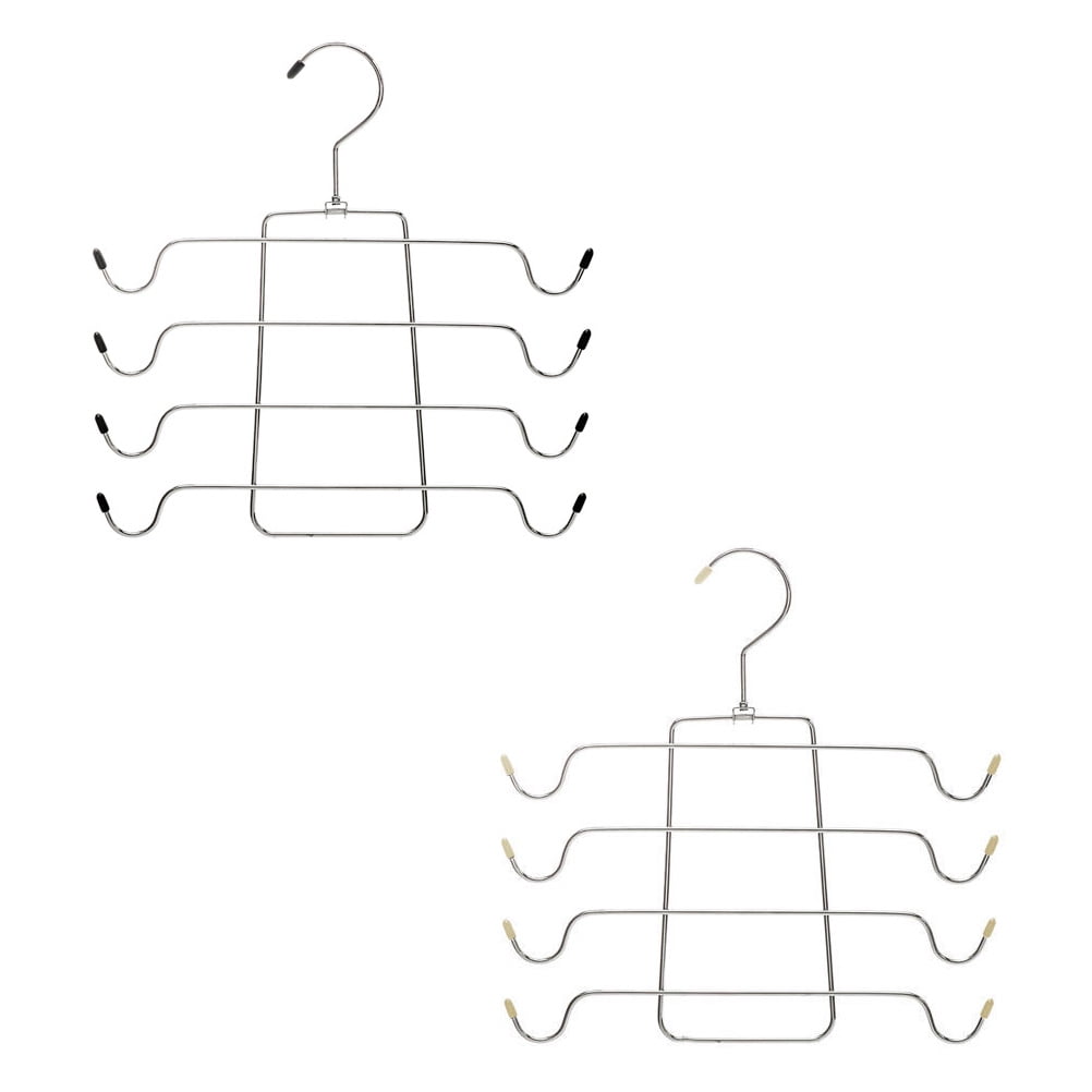 2 Pcs Pant Multifunctional Hanger Multiple Clothes Hanger 33X31CM ...