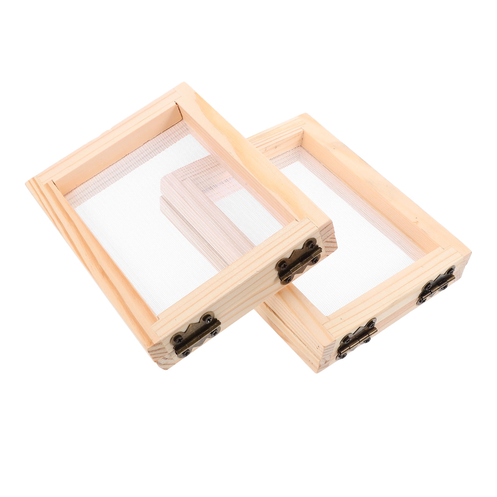 2 Pcs Paper Making Kit Paper Making Mould Mould and Deckle for Paper ...