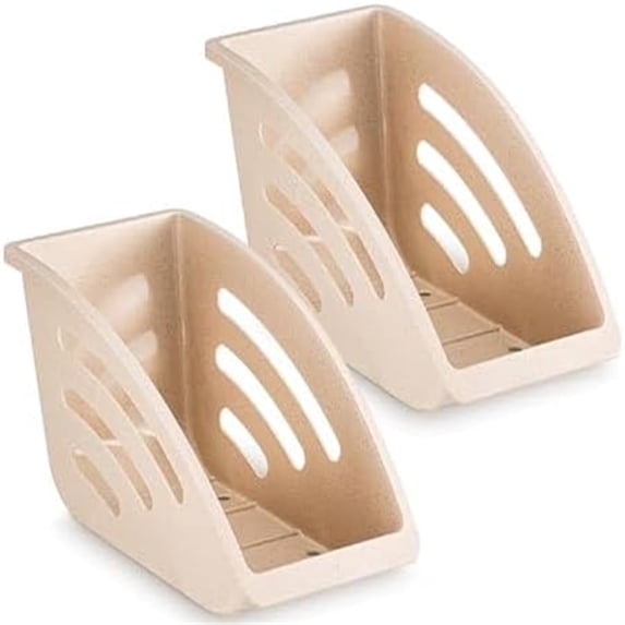 2 Pcs Paper Plate Dispenser Holder,10in Vertical Plate Holder, Dinner ...