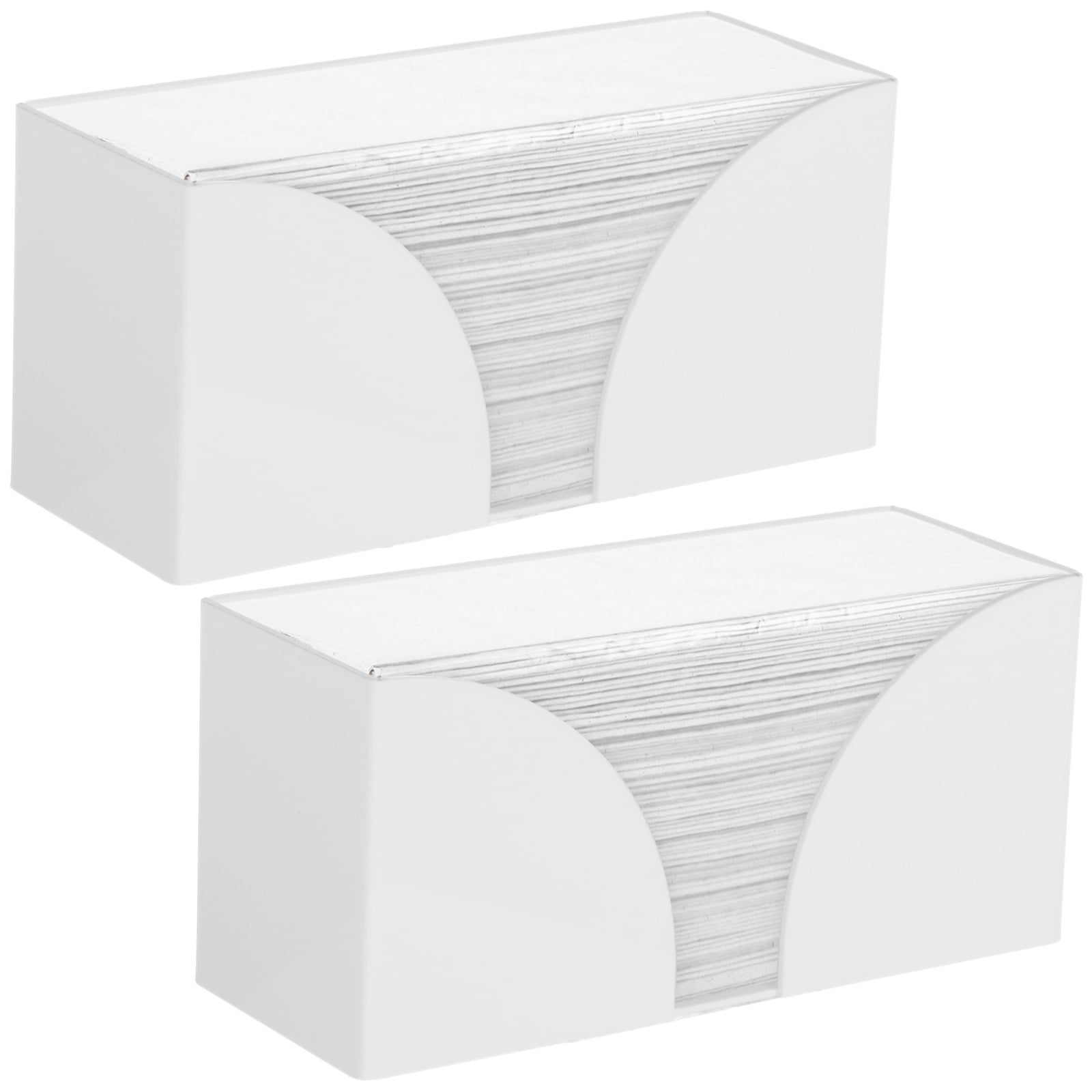 2 Pcs Paper Towel Dispensers, Countertop Acrylic Paper Towel Holders ...