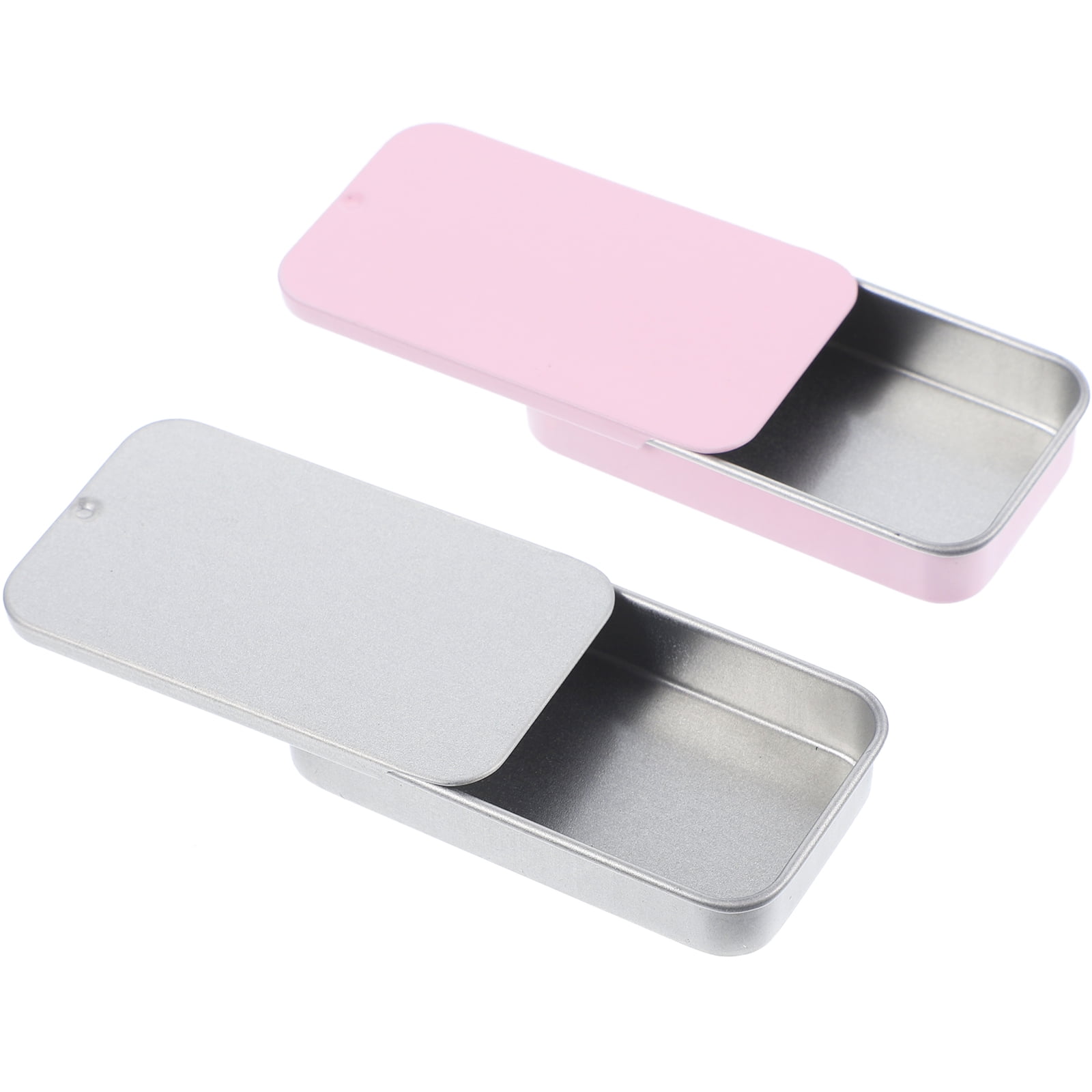 2 Pcs Parrot Feeder Toys Sliding Lid Case Food Containers Birds Feeding ...