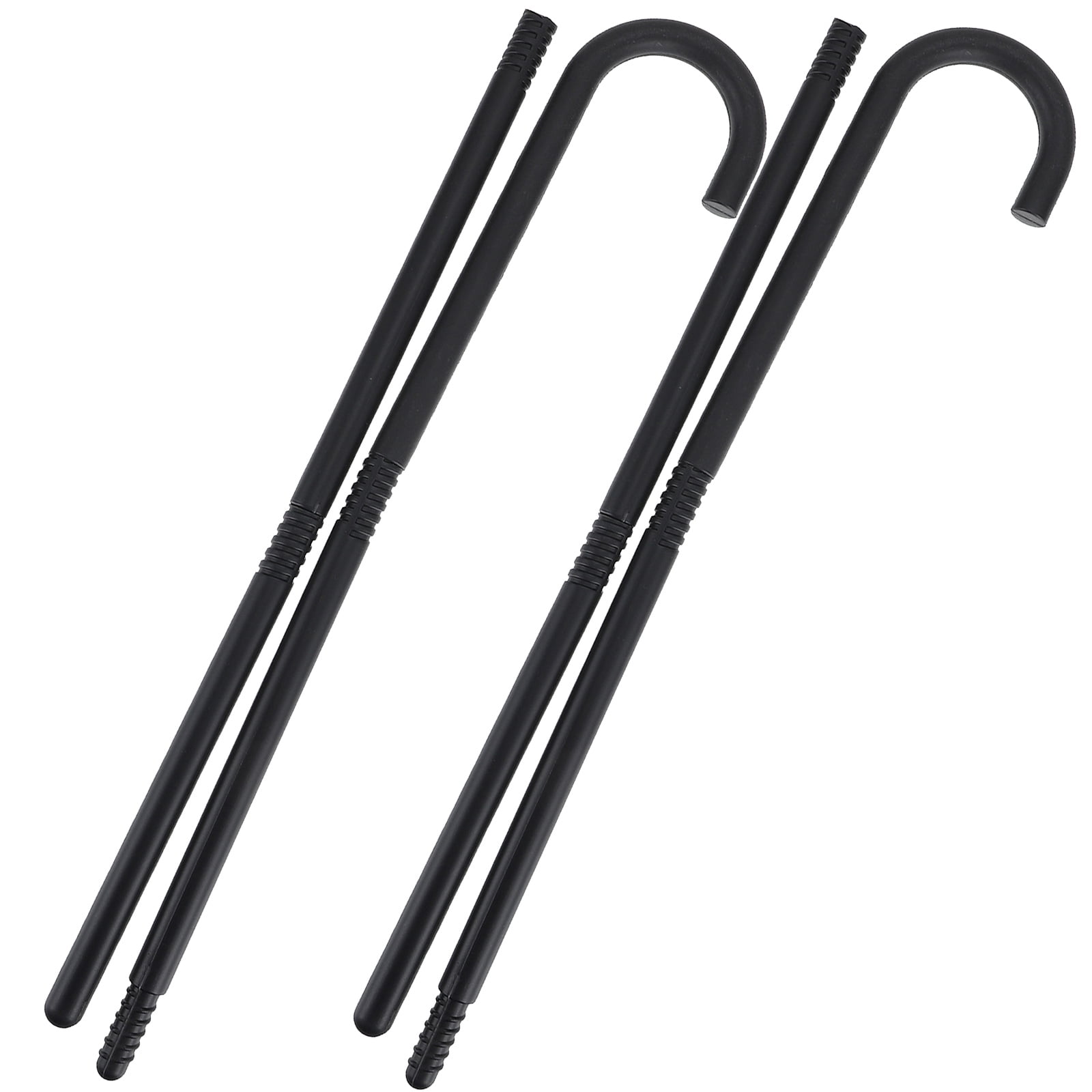 2 Pcs Party Props Hand Clappers Pretend Walking Stick Dance Cane Wands ...