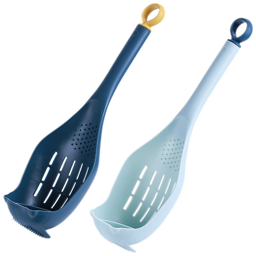 2 Pcs Pasta Noodles Collanders Spaghetti Spoon Strainer Spoon Kitchen ...