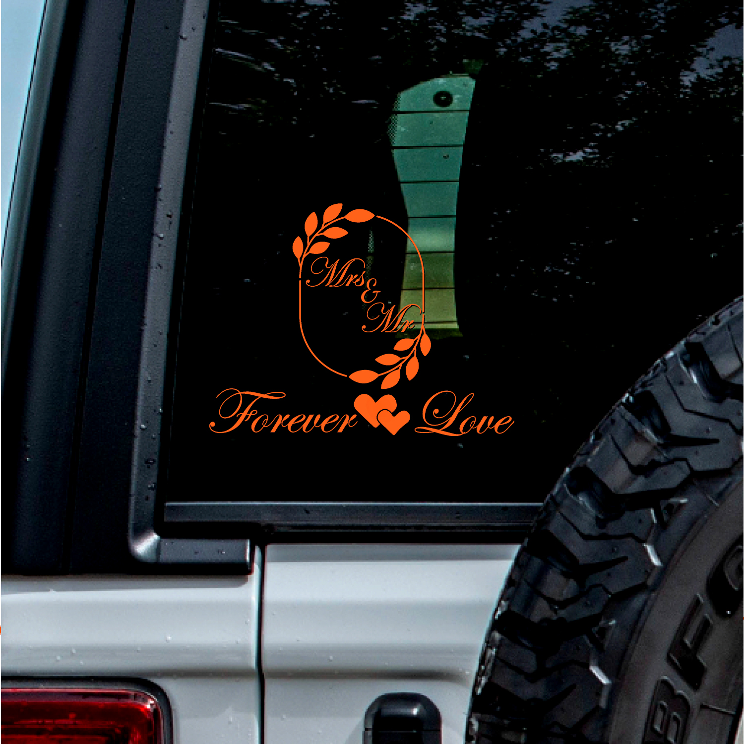 (2 Pcs, Pastel Orange, 1'' X 0.8'') Transparent Adhesive Decal Sticker ...