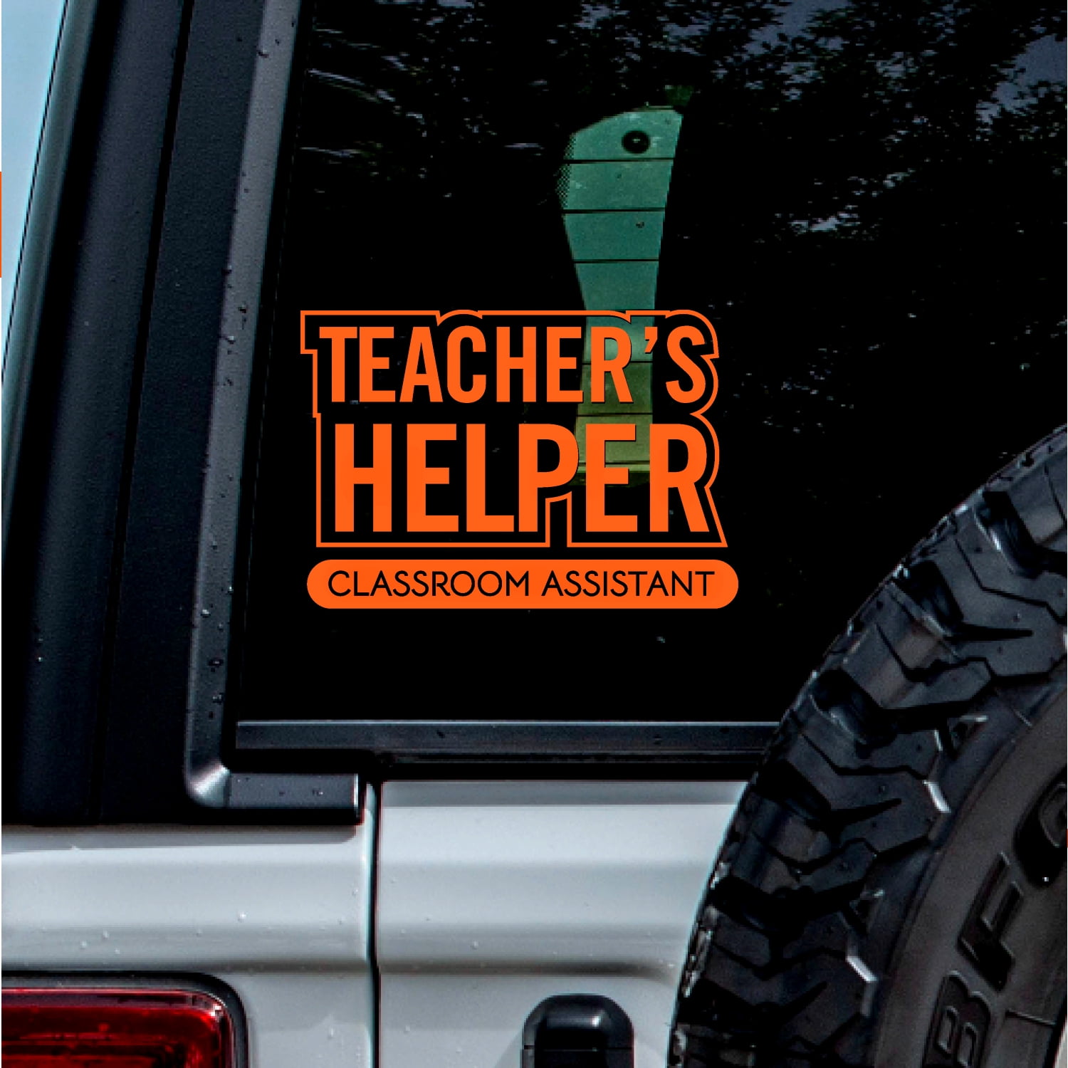 (2 Pcs, Pastel Orange, 13.9'' X 9.5'') Transparent Adhesive Decal ...