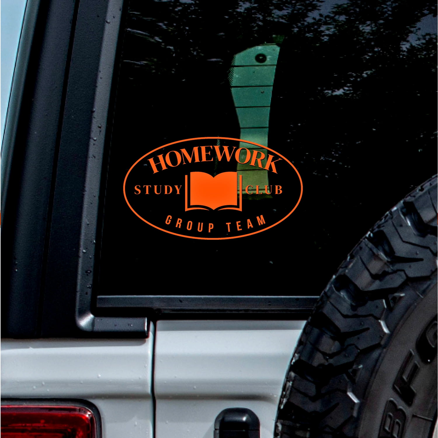 (2 Pcs, Pastel Orange, 14'' X 8'') Transparent Adhesive Decal Sticker ...