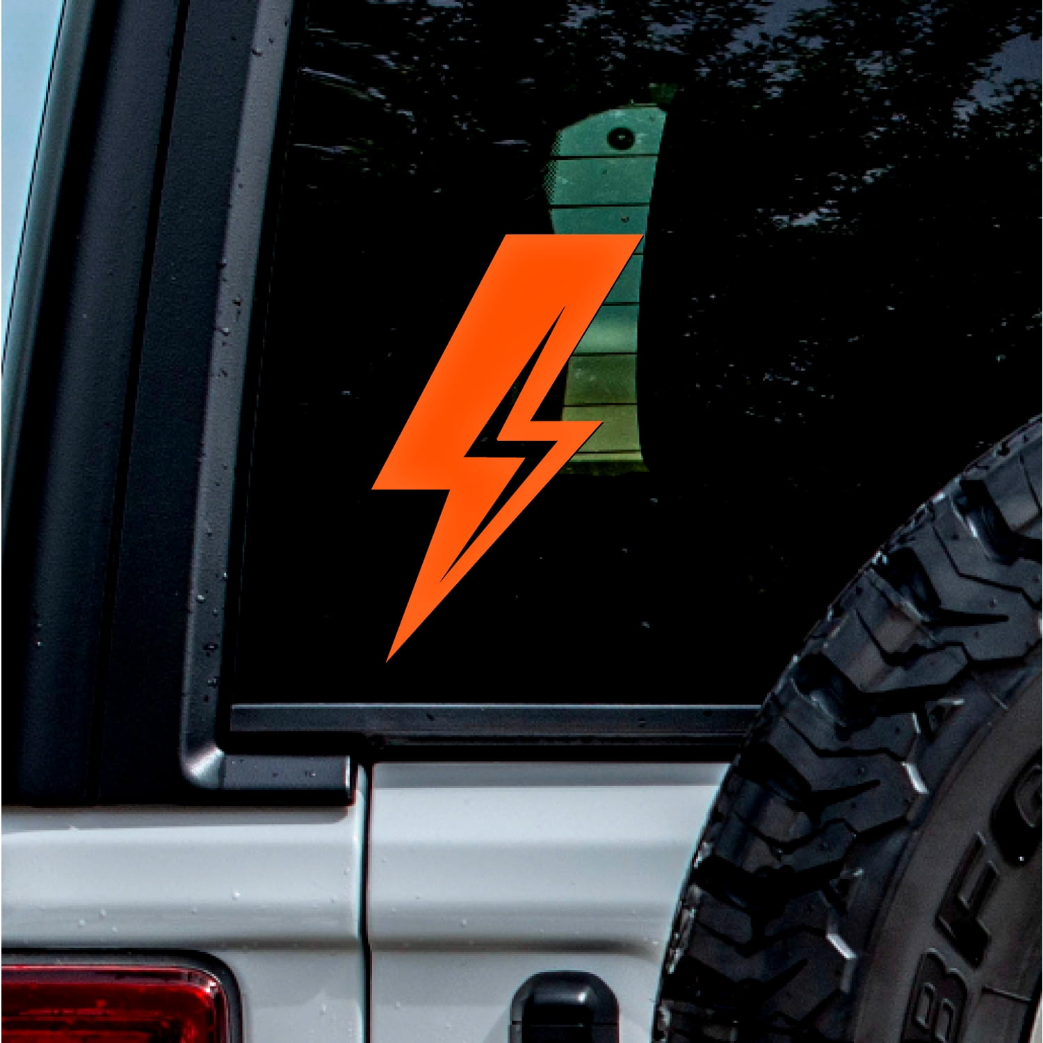 (2 Pcs Pastel Orange, 5.3'' x 8.3'') - Vinyl Sticker Decal - "Bolt ...