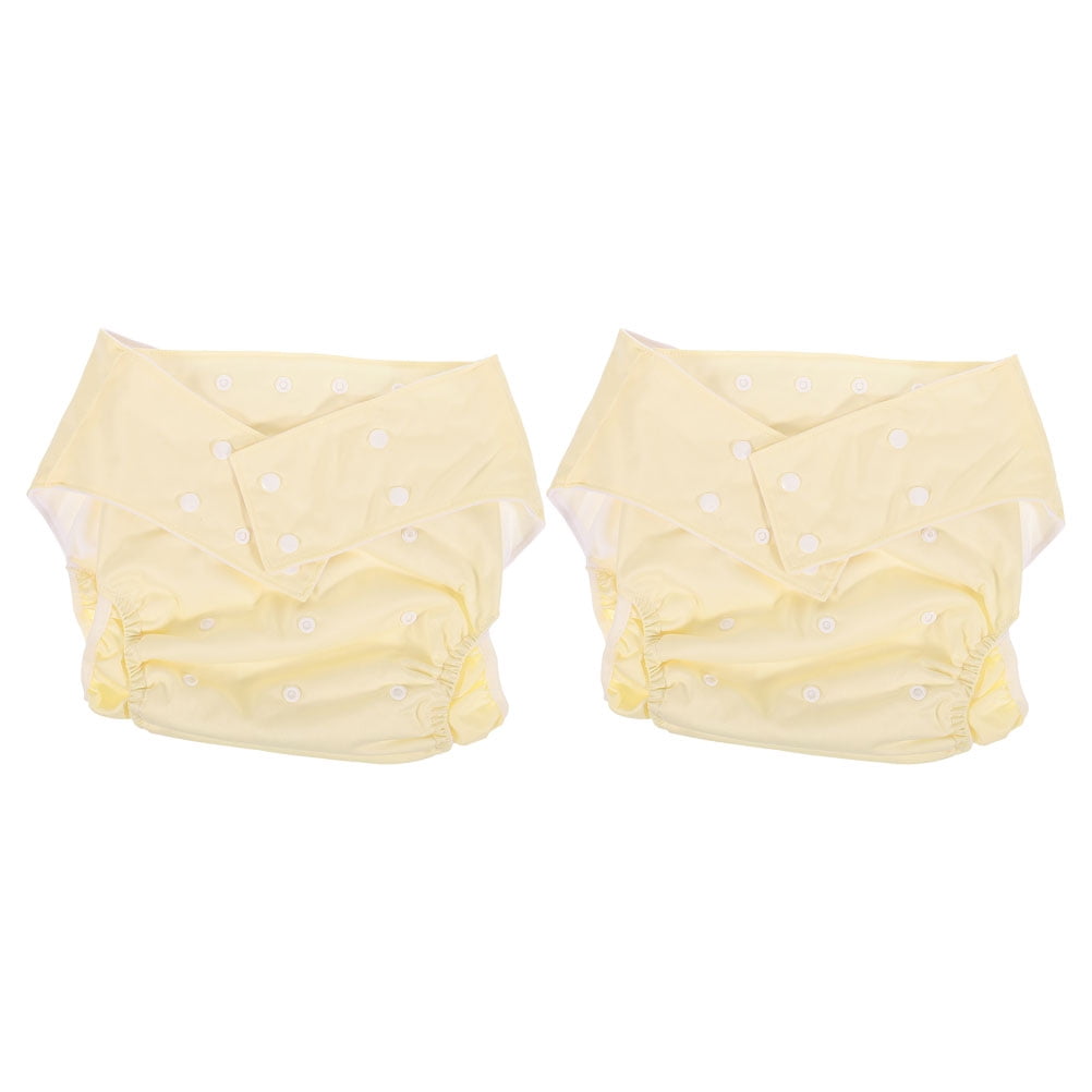 2 Pcs Patient Incontinence Diapers Reusable for Adults Elder - Walmart.com
