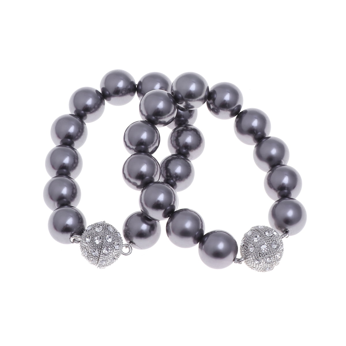 2 Pcs Pearl Magnetic Curtain Tie Backs Modern Fashion Magnet Curtain ...