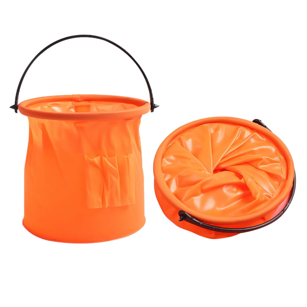 GETAJGHSD 2pcs Foldable Painting Bucket Versatile for Outdoor Sketching ...