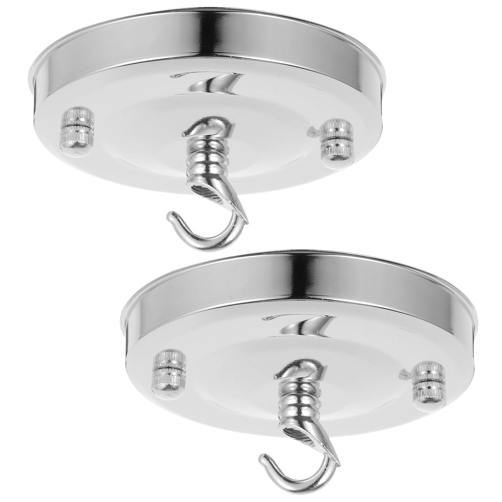 2 Pcs Pendant Lamp Chandelier Ceiling Holder Light Hooks Canopy ...