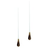 2 Pcs Performance Concert Resin Part Orchestra Conductor Wand Music ...