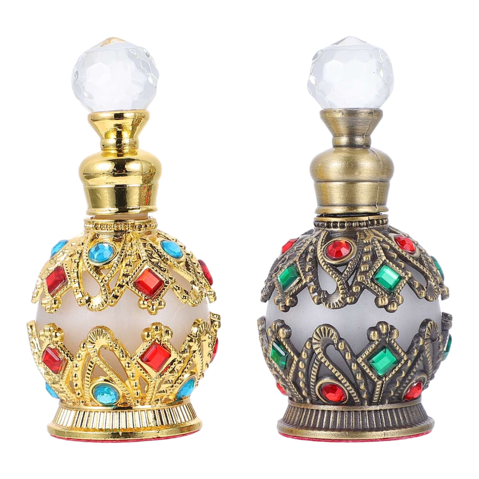2 Pcs Perfume Vial Scent Bottle Empty Repack Vintage Travel - Walmart.com