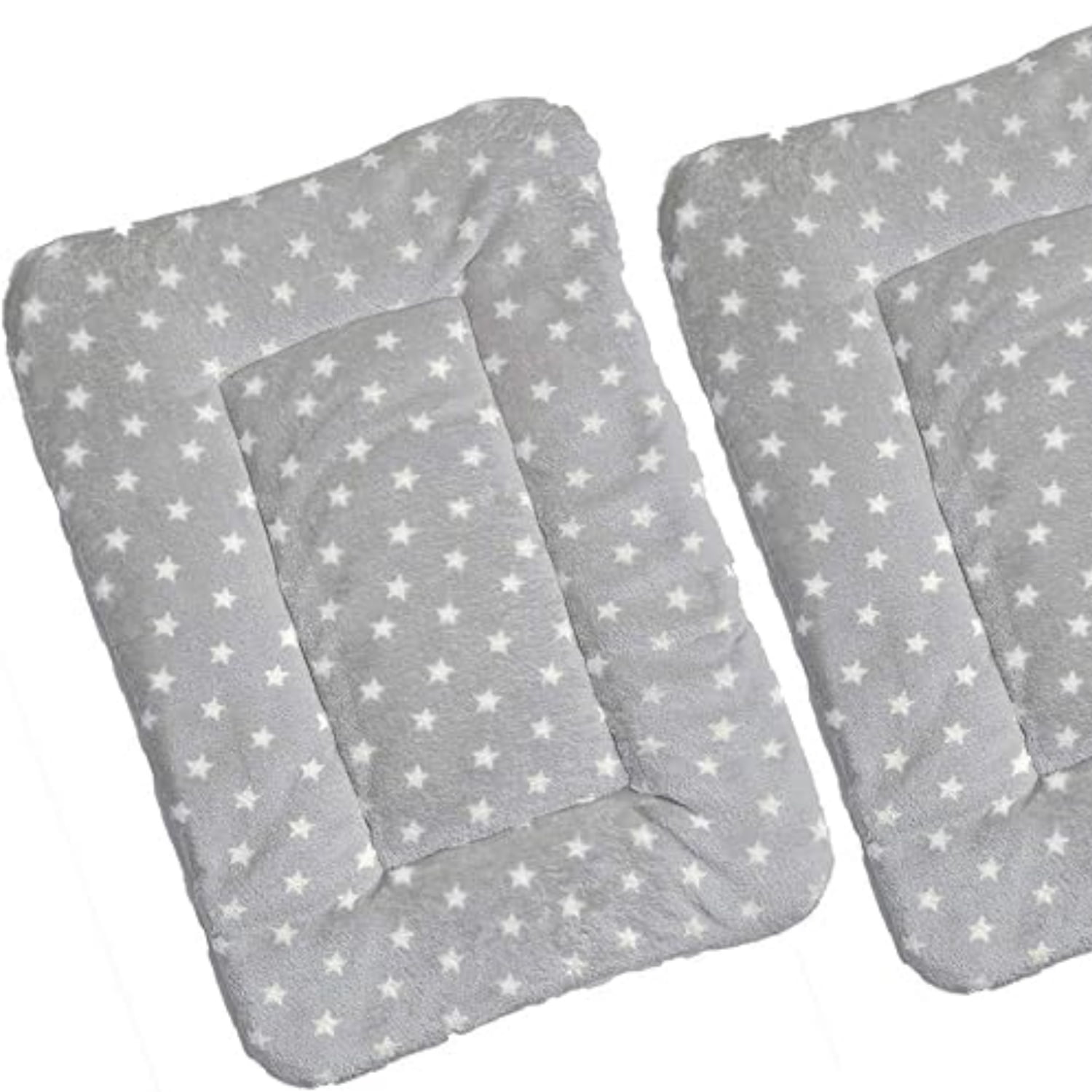 2 Pcs Pet Bed Mats. Ultra Soft Pet (Dog/Cat) Bed with Cute Prints ...