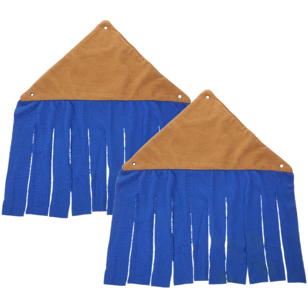2 Pcs Pet Cage Corner Hideout Bunny Dog Toys Supplies Hammocks Hamster ...