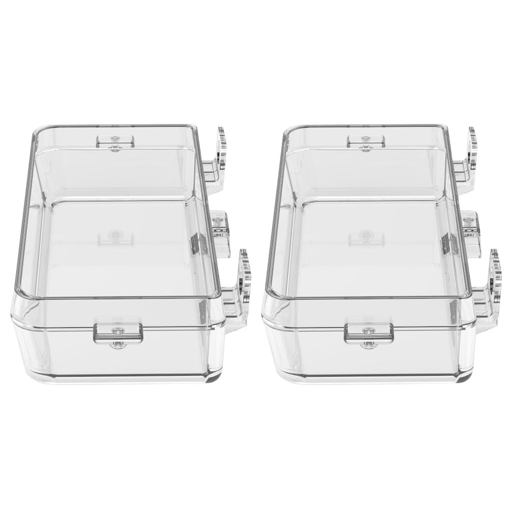 2Pcs Lizard Feeding Bowls with Suction Cup Reptile Dishes Wall Mounted ...