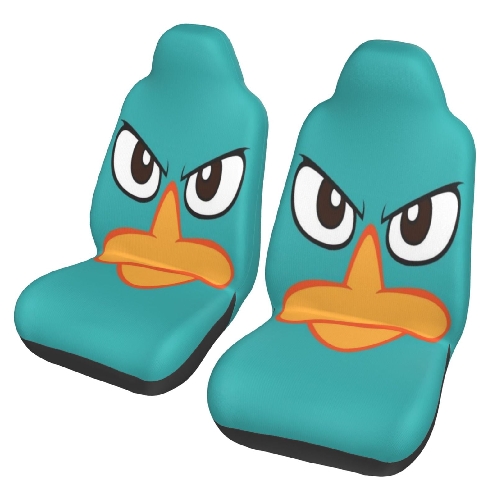 2 Pcs Phi-Neas Friend Ferb0 Car Seat Covers Cartoon Car Interior Seat ...