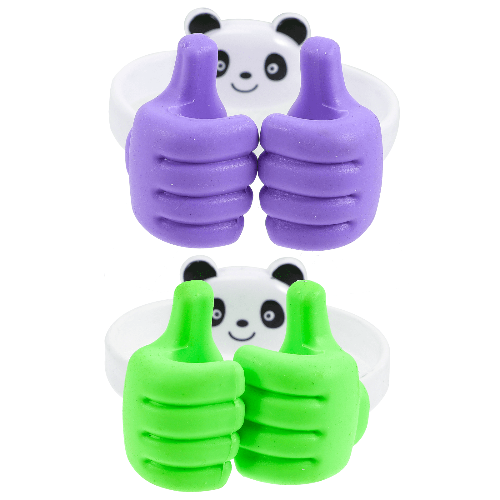 WORGEOUS Phone Brackets Tpr White Arm with Green Hand 2Pcs 4.32X2.95X1 ...