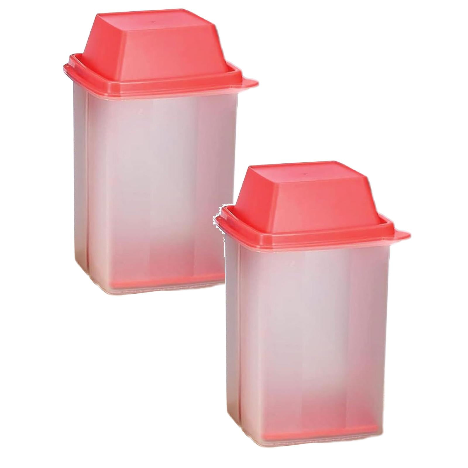 2 Pcs Pickle Containers with Strainers Square Dispensers Free Storage ...