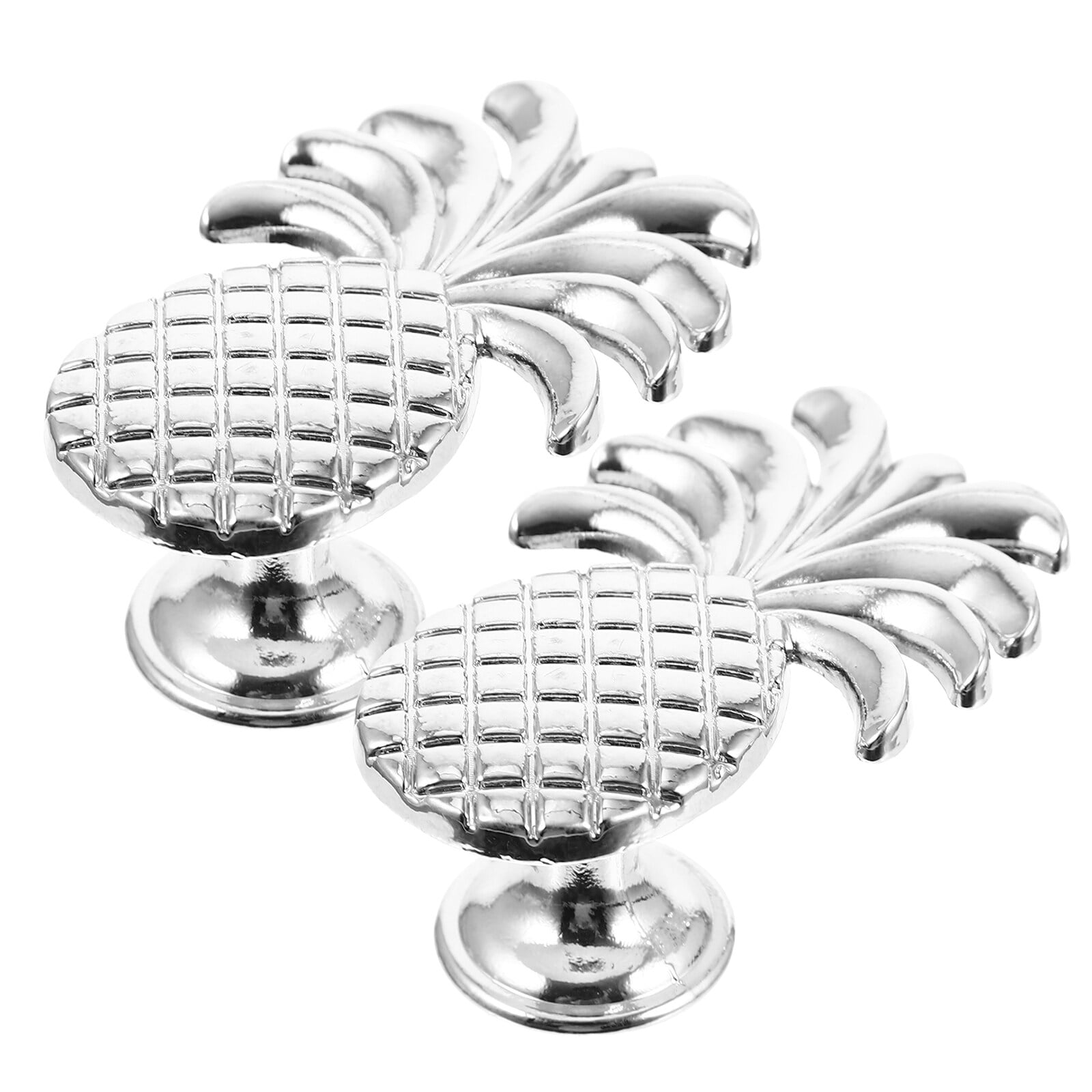 2 Pcs Pineapple Door Knob Mini Knobs Dish Drying Rack Handle Drawer ...