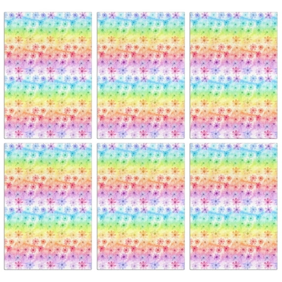 2 Pcs Pioneer Flower Floral Print Pattern Kitchen Towels, Funny ...