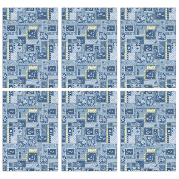 2 Pcs Pioneer Flower Floral Print Pattern Kitchen Towels, Funny ...