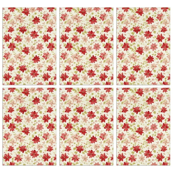 2 Pcs Pioneer Flower Floral Print Pattern Kitchen Towels, Funny ...