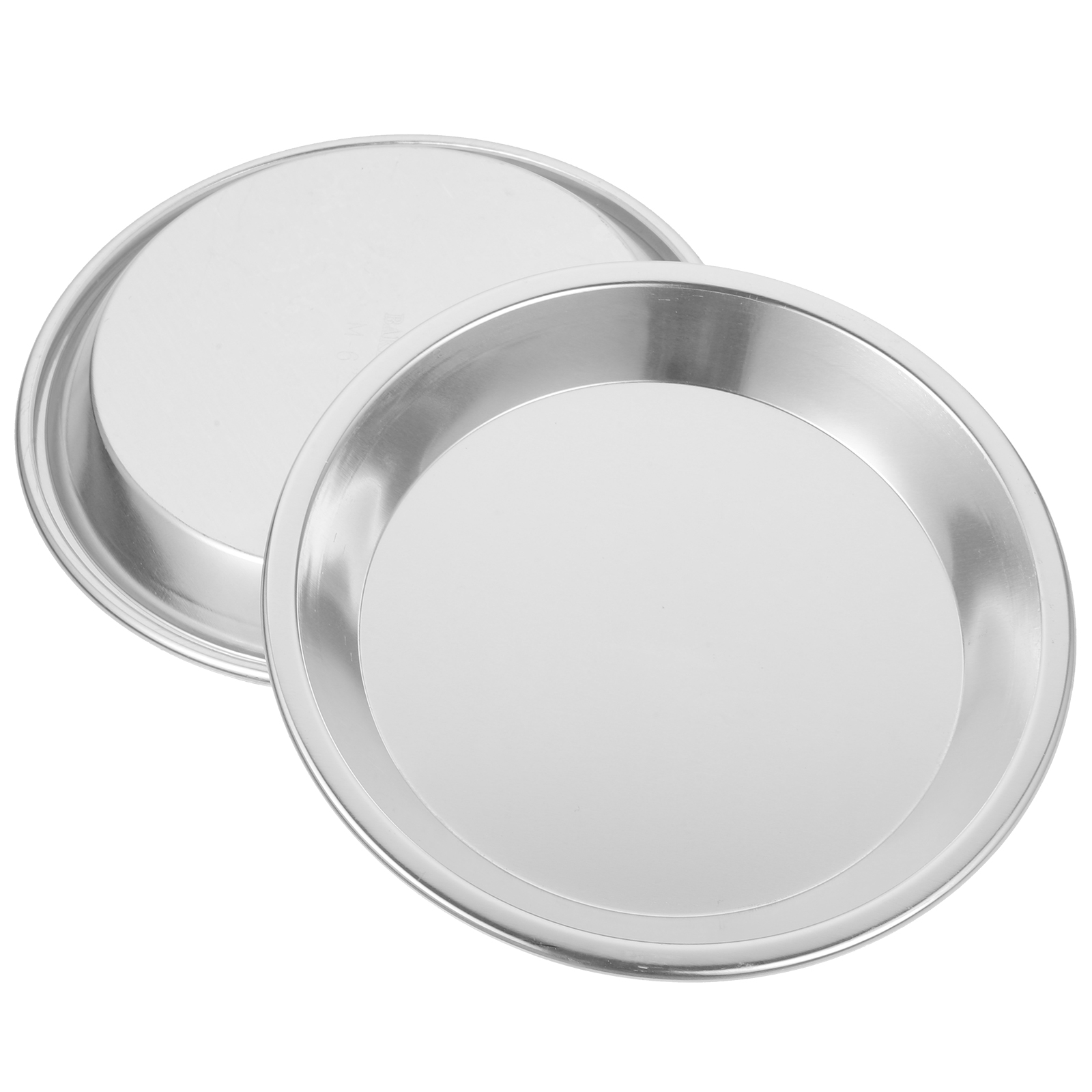 2 Pcs Pizza Plate Pie Plate Pasties Flat Skillet Metal Pie Pans Oven 2 Pcs Pizza Plate Pie Plate Pasties Flat Skillet Metal Pie Pans Oven