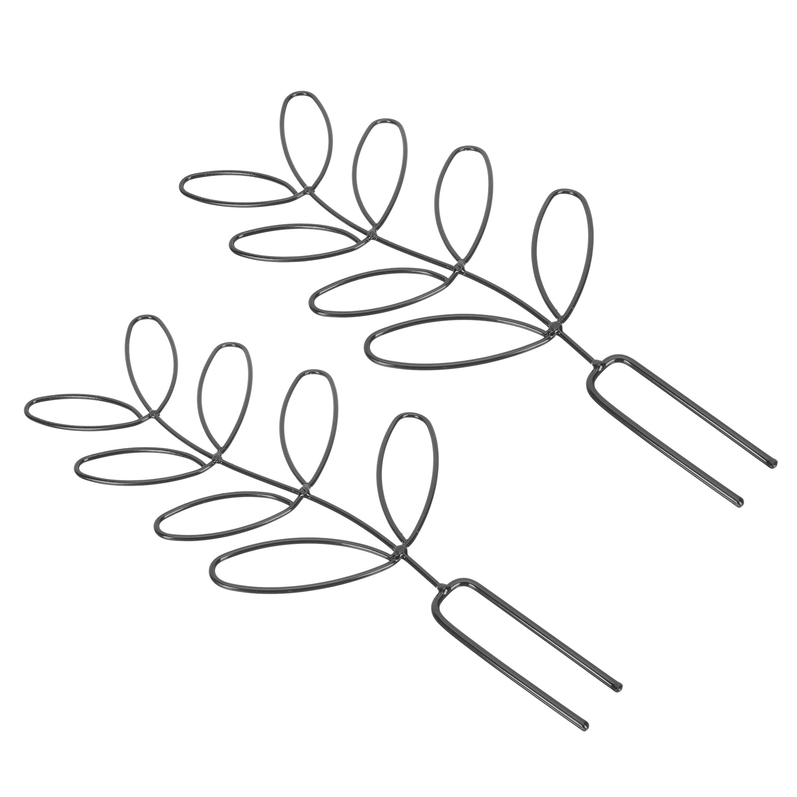 2 Pcs Plant Climbing Frame Iron Supports Plants Holder Vine Trellis ...