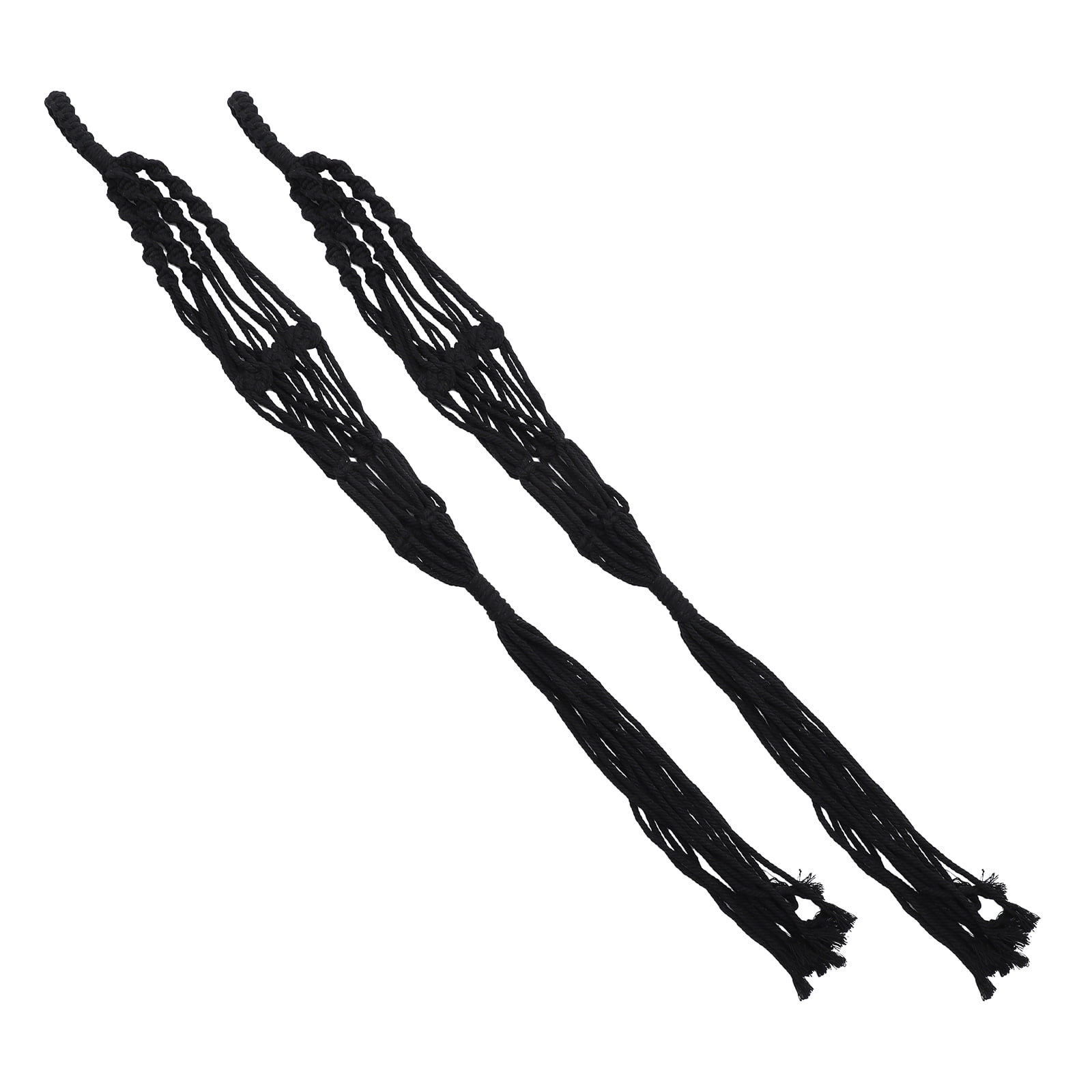 2 Pcs Plant Hanging Basket Hanger Gardening Flowerpot Wall Art Planter ...