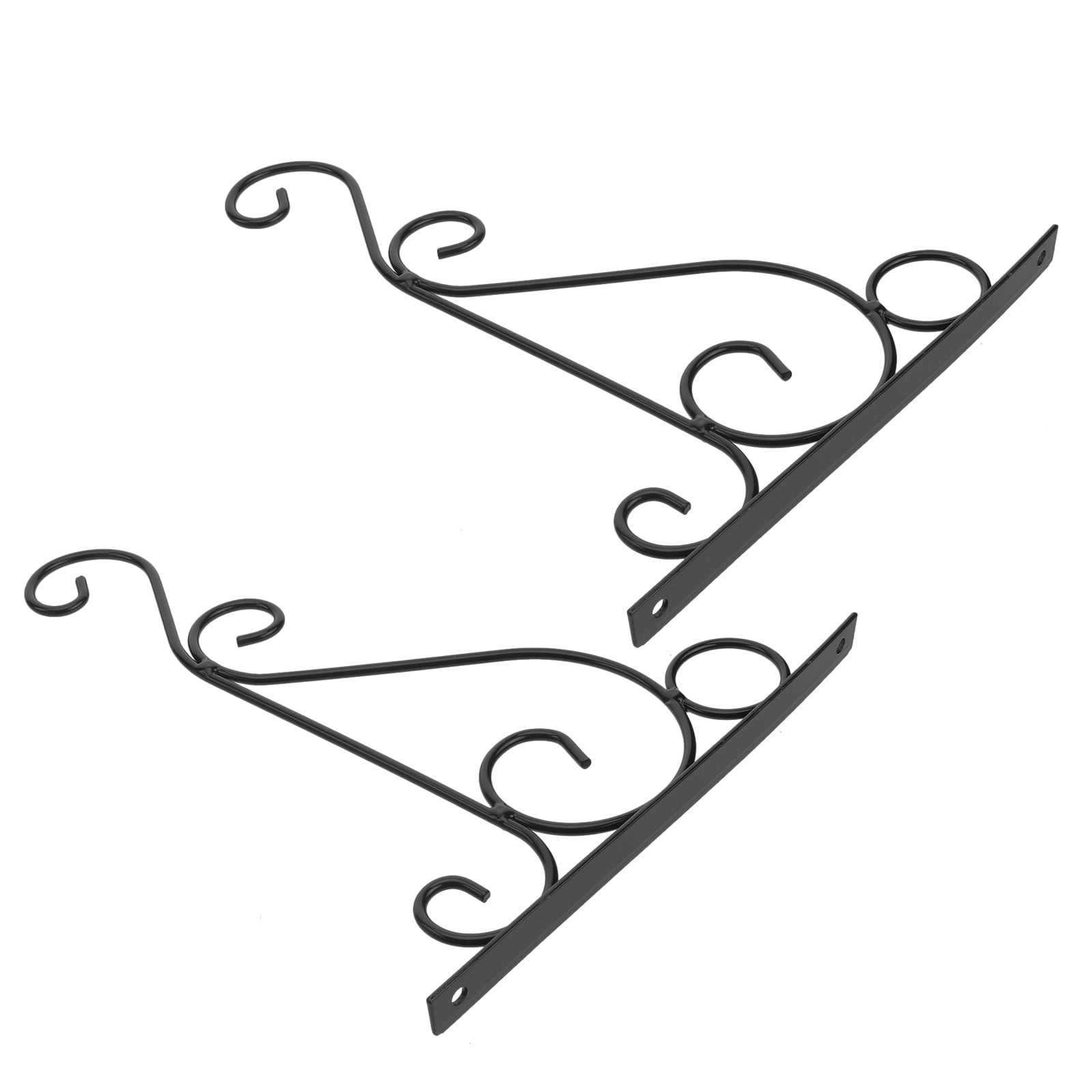2 Pcs Plant Pot Wall Hanging Flower Pot Holder Brackets for Hanging ...