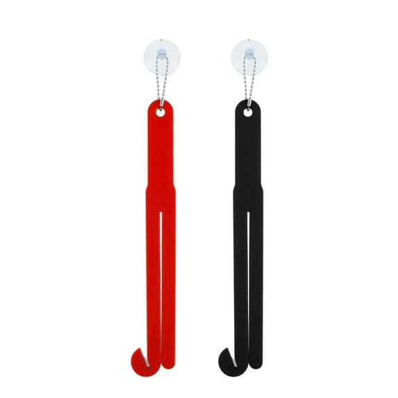 2 Pcs Plastic Bag Cutter Squeezer with Chain and Suction Cup Portable ...