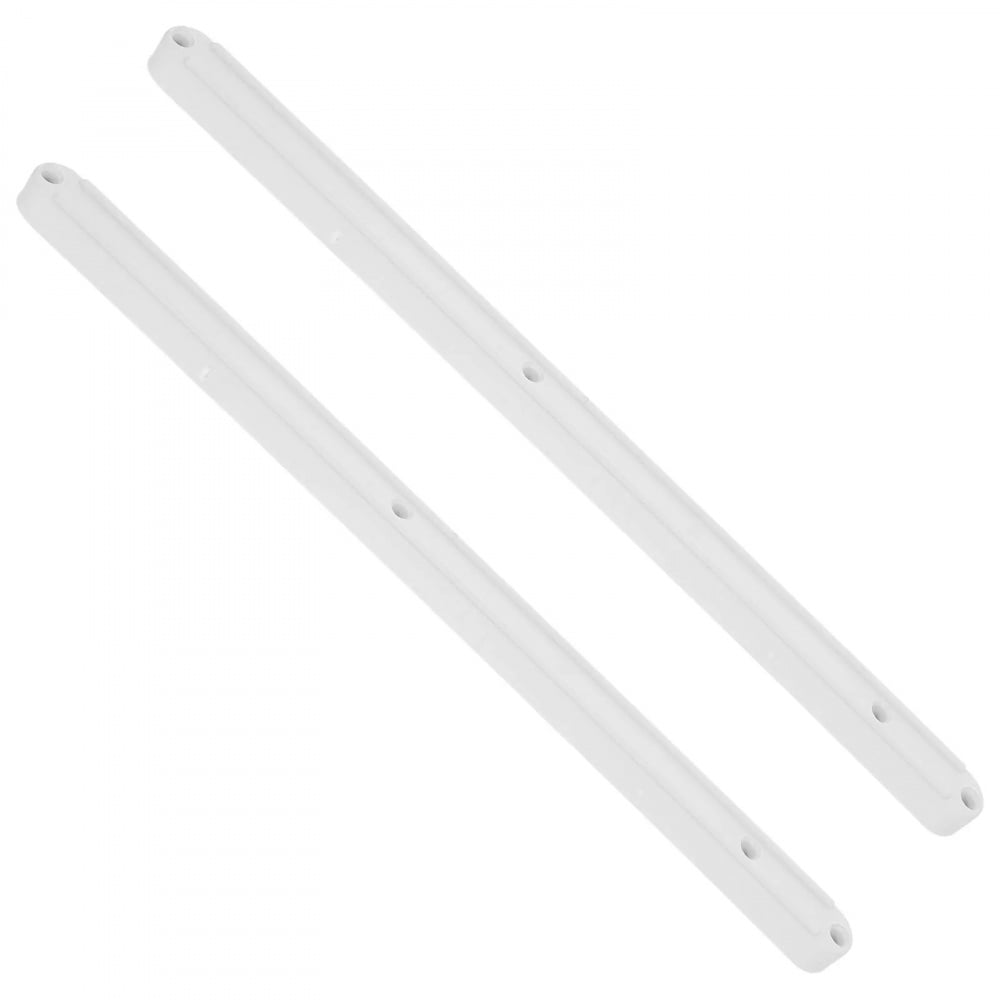 2 Pcs Plastic Drawer Rails Dresser Slider Replacement Scroll Wheel ...