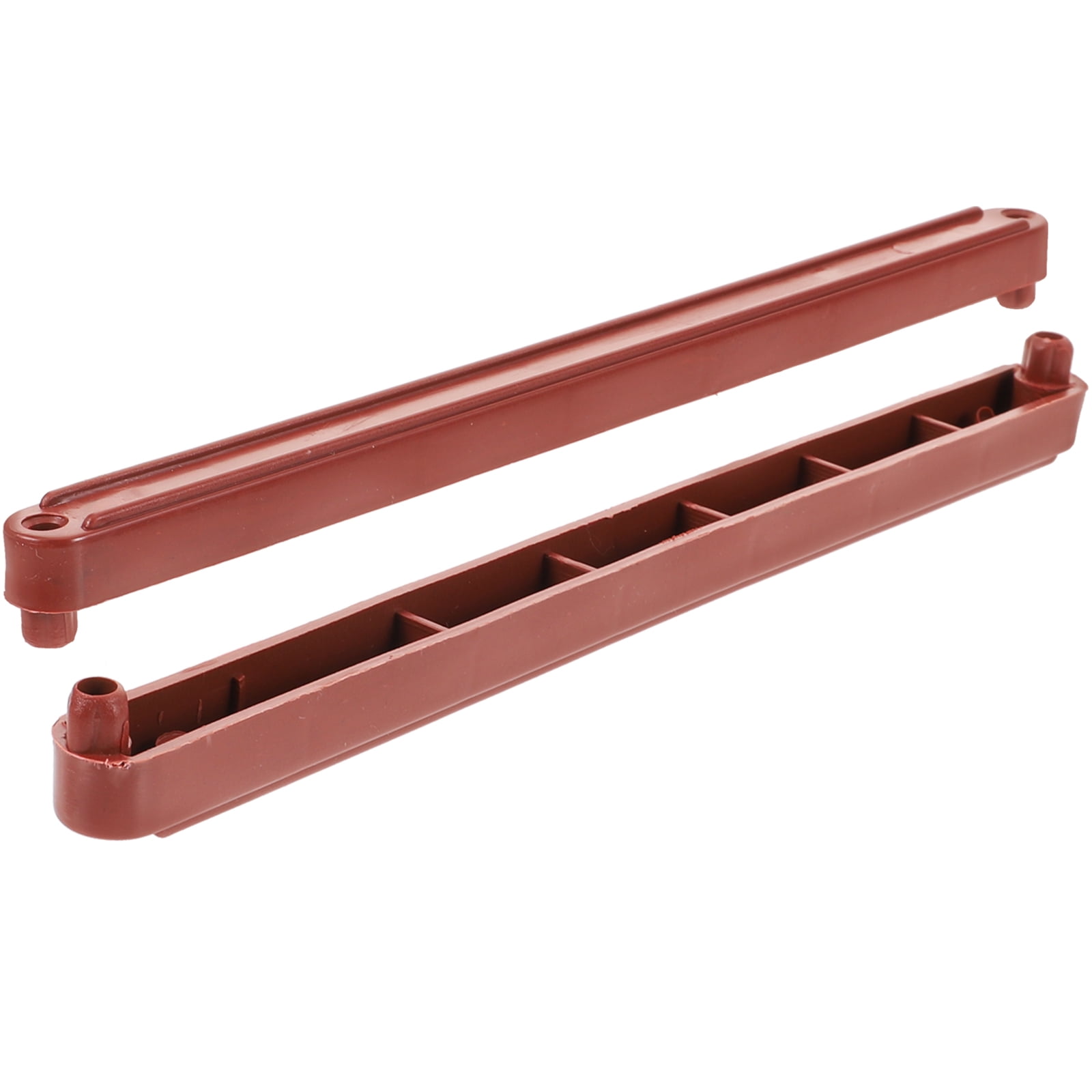 2 Pcs Plastic Drawer Rails Guide Slide Slides for Cabinet Closet ...