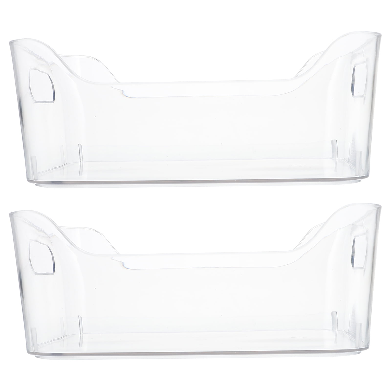 MEIBUTYUP Fridge Containers For Organizing Plastic Transparent 2Pack - Walmart.com