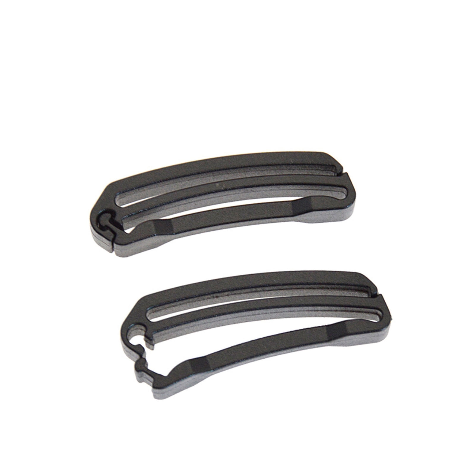 2 Pcs Plastic Fixing Clip for Webbing Quick Webbing Tail Clip Buckle ...