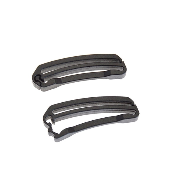 2 Pcs Plastic Fixing Clip for Webbing Quick Webbing Tail Clip Buckle ...