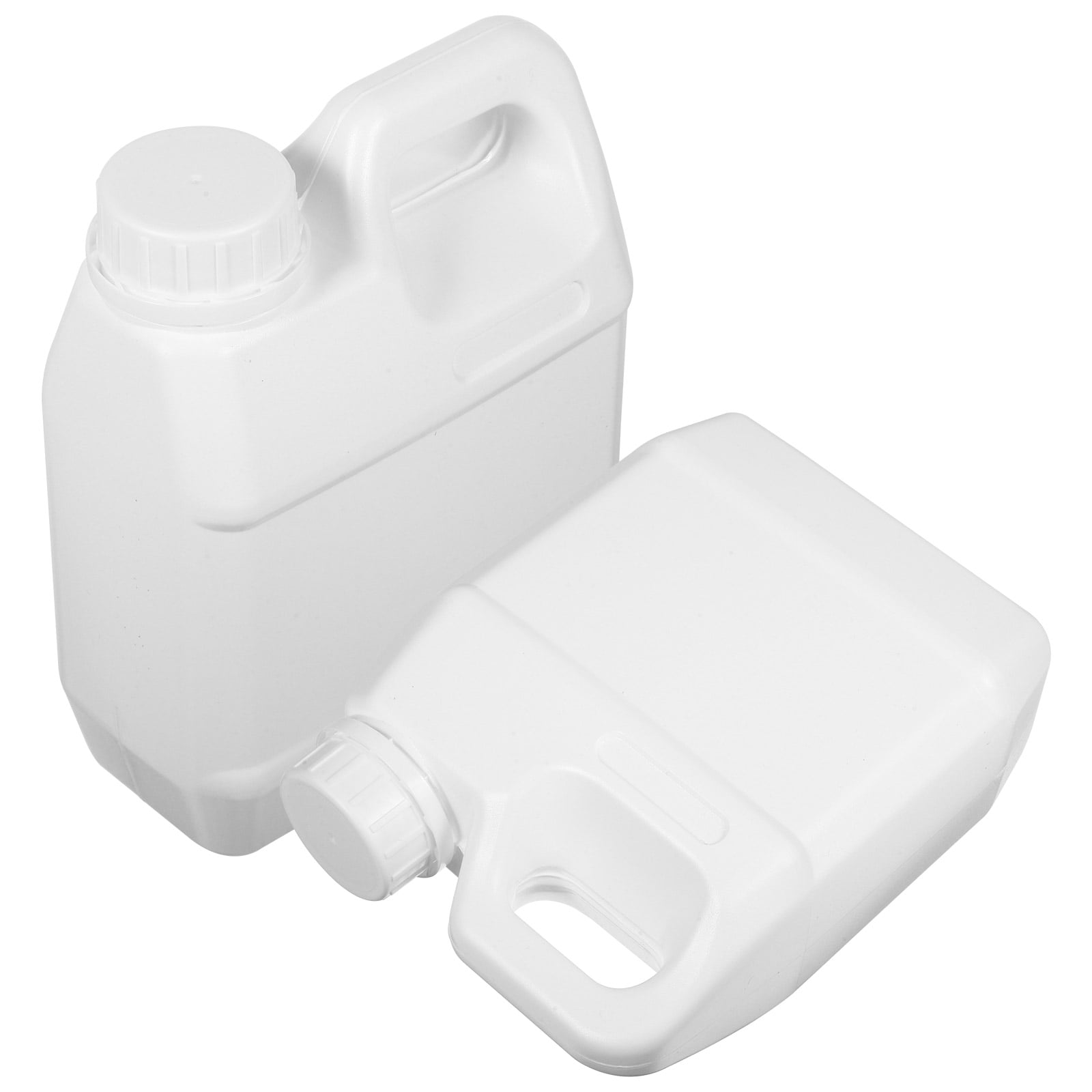 2 Pcs Plastic Water Bottle Water Storage Fuel Oil Container Containers ...