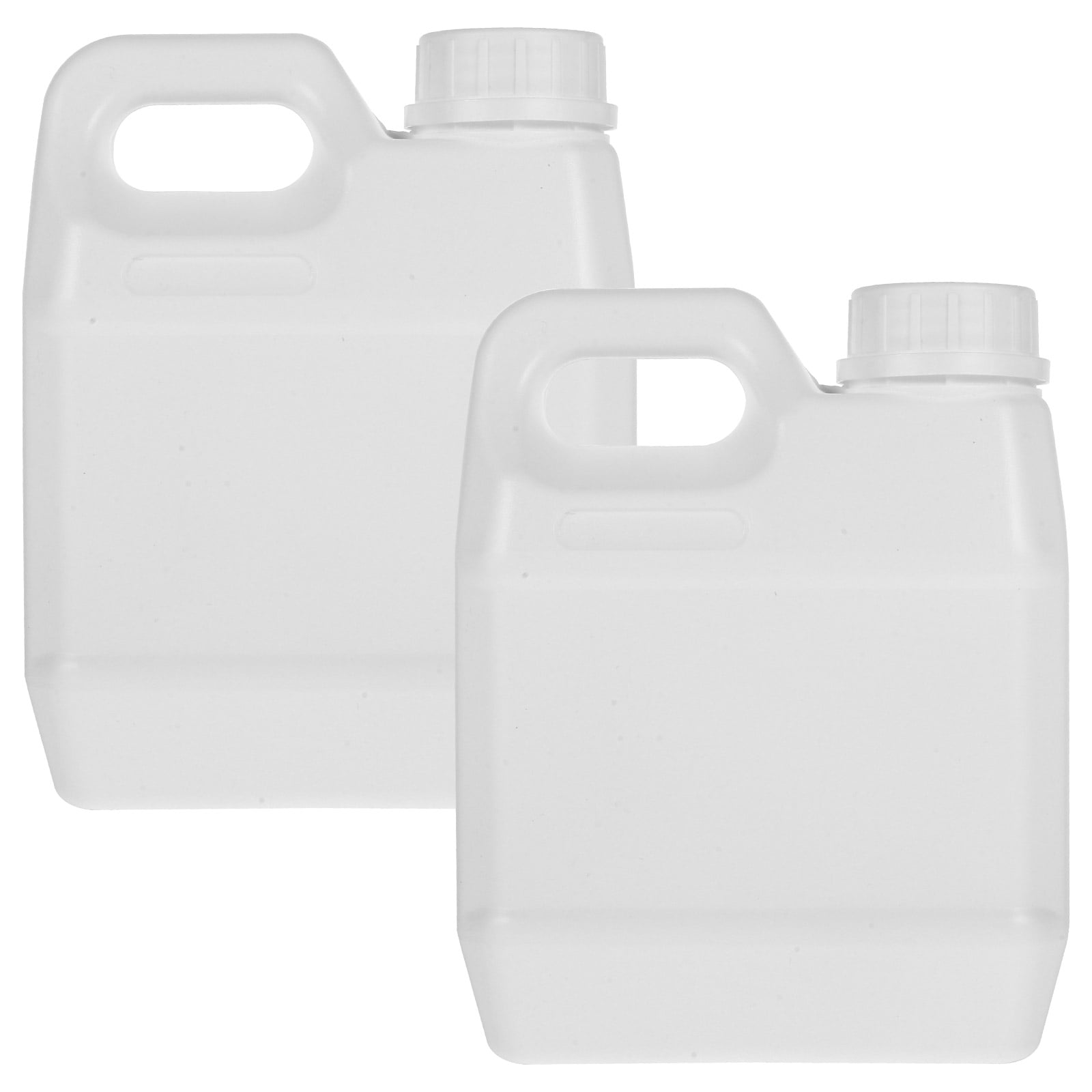 2 Pcs Plastic Water Jug Empty Bottles Iced Liquid Containers Storage ...