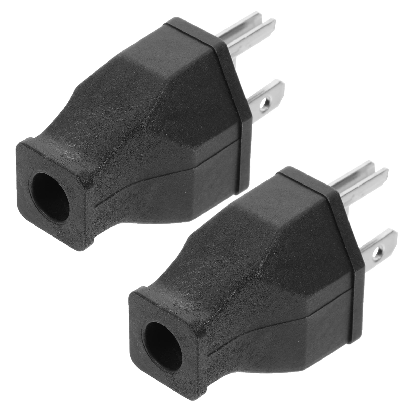 2 Pcs Plug Electric Plugs Extension Cord Heavy Duty Angle 3 Prong ...