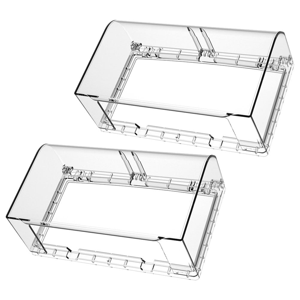 2 Pcs Plug Protector Cover Plug Protection Covers in Use Outlet Cover ...