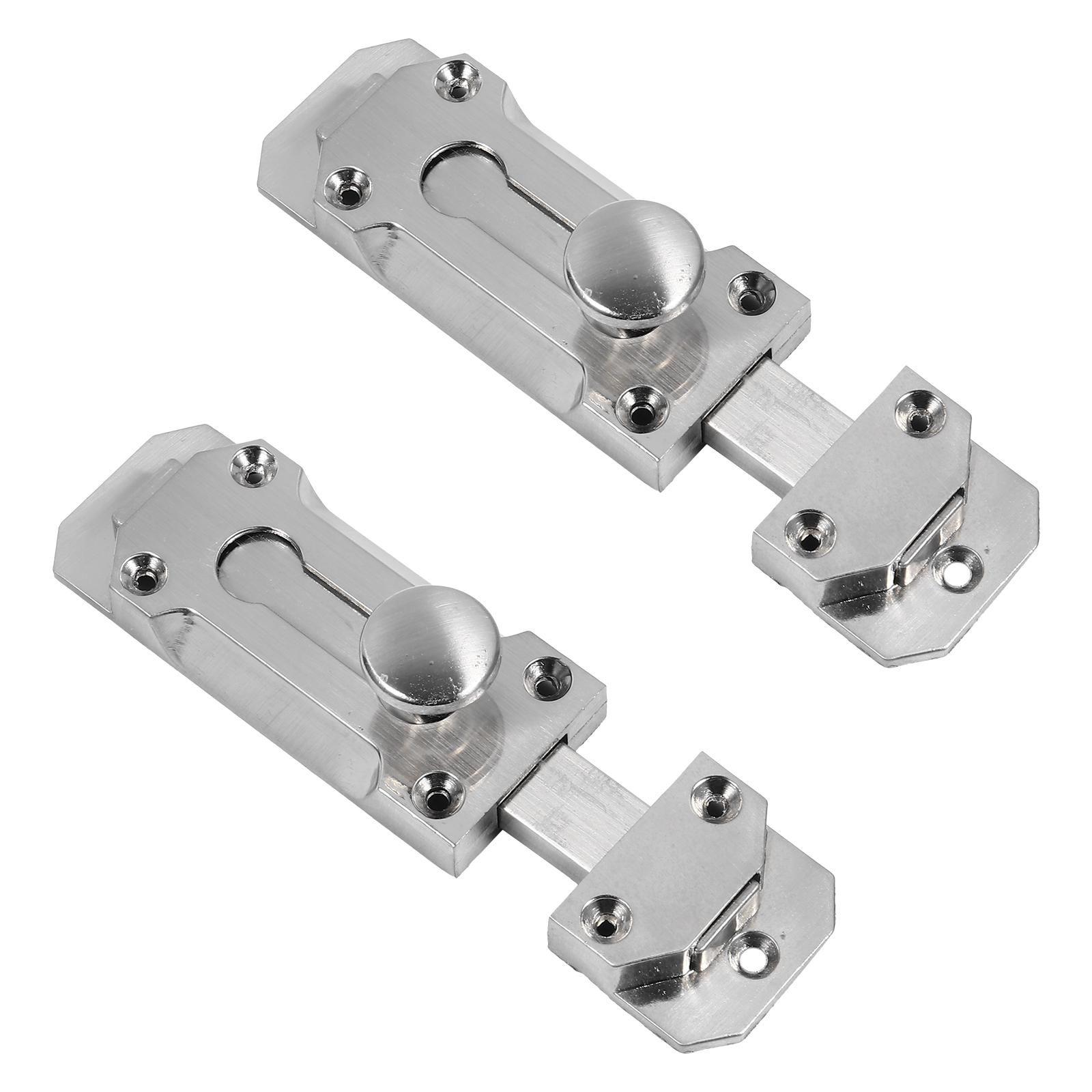 2 Pcs Plug Slide Door Bolt Safety Lock Slide Bolt Patio Sliding Door ...