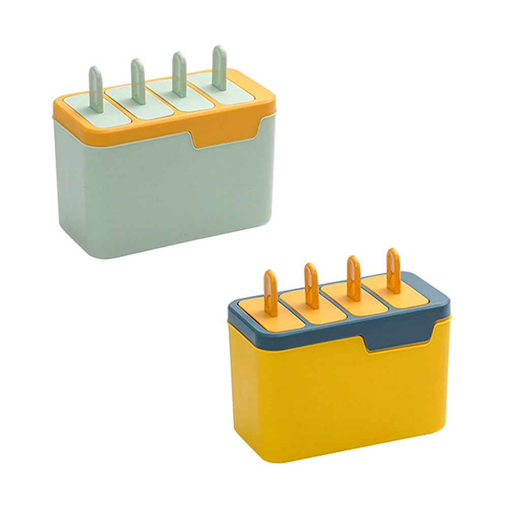 DIY Popsicles Maker with Food Grade Plastic Safe and Reusable 2pcs ...