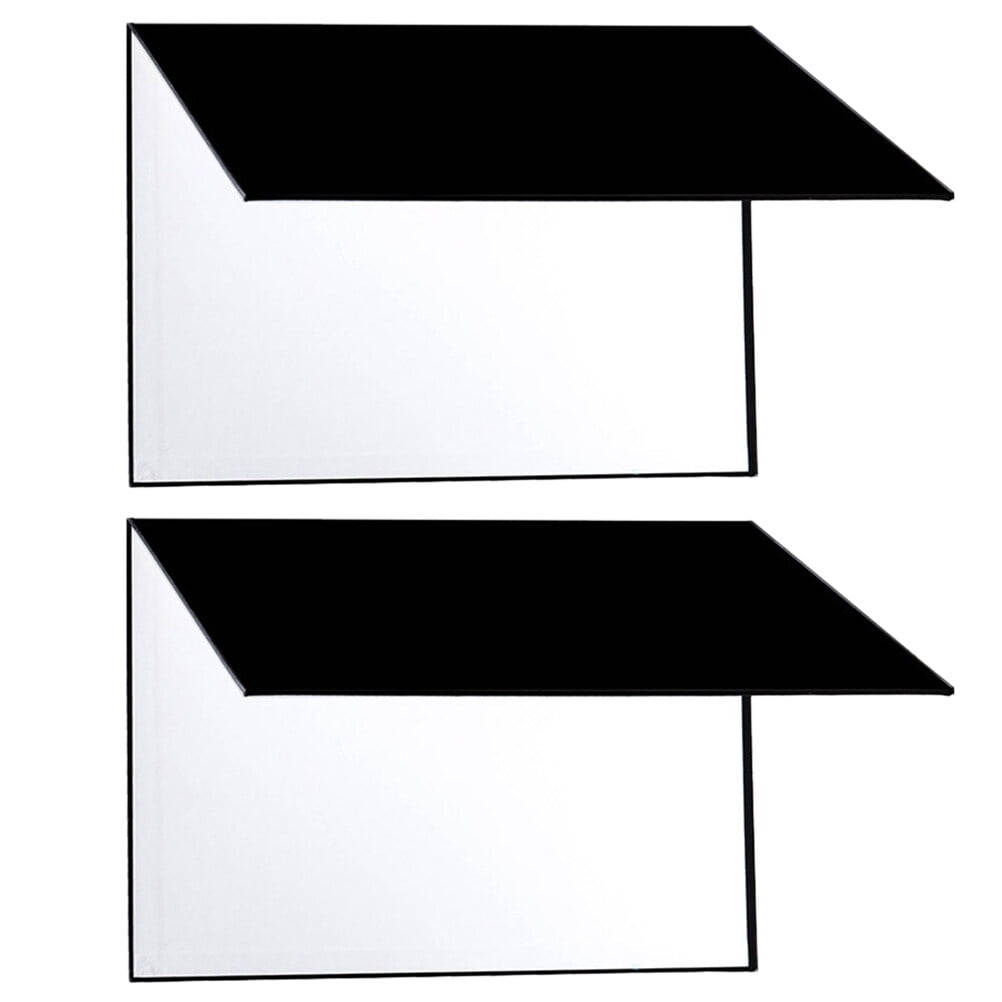 MERRYHAPY 2pcs Reflective Paper Photography Reflector Foldable Design ...