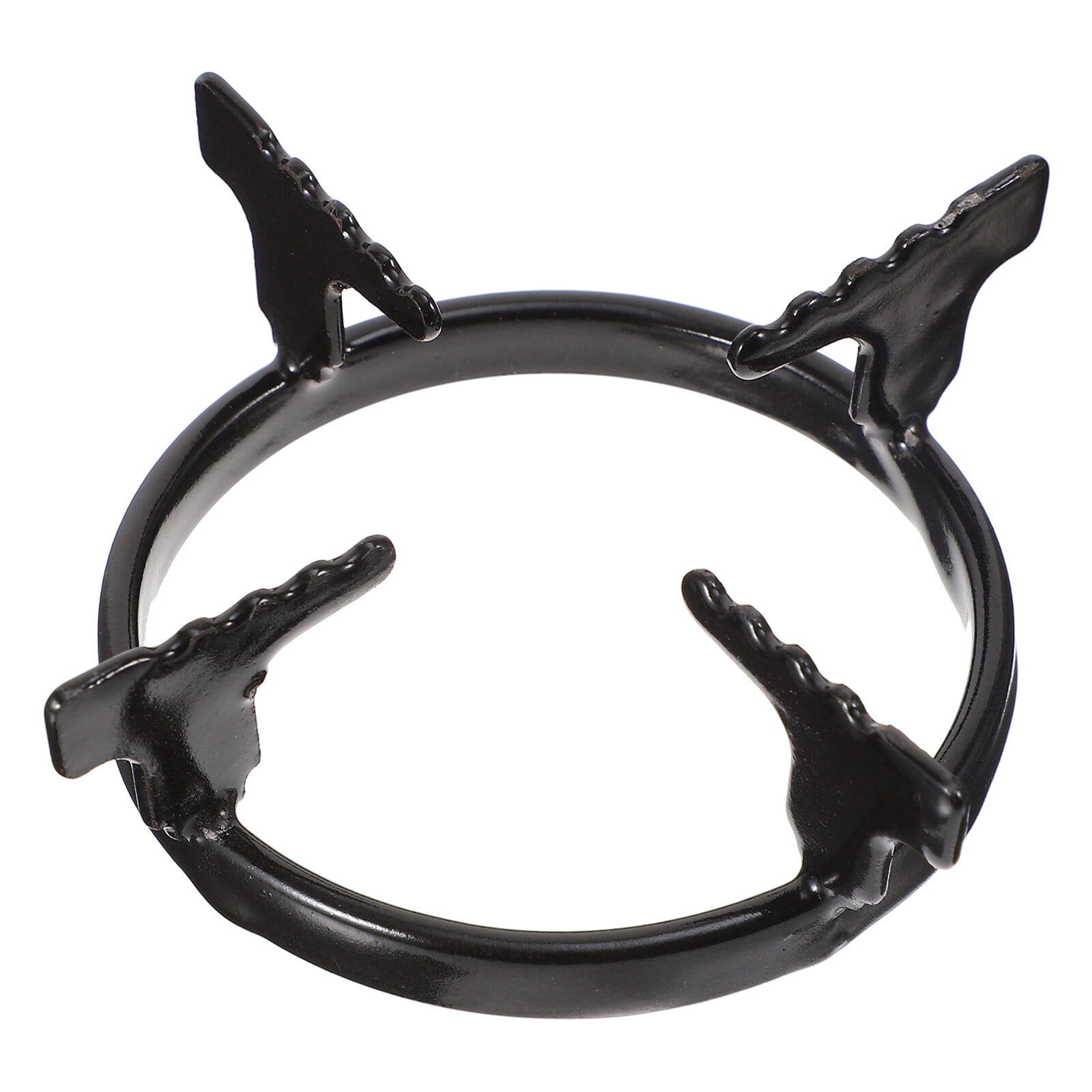 2 Pcs Pot Cage Pot Holders Wok Support Ring Round Pot Rack Steel Wok ...