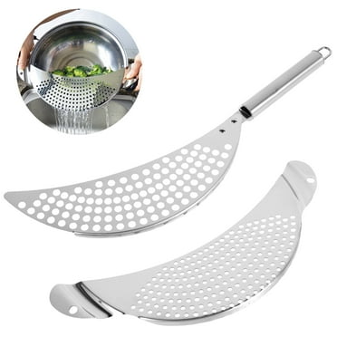 "Handy Housewares Durable Plastic Pot Drainer with Handle - Strains ...
